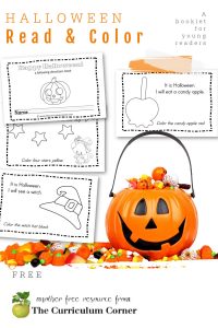Halloween Booklet - The Kinder Corner