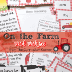 Farm Print & Go Pages - The Kinder Corner