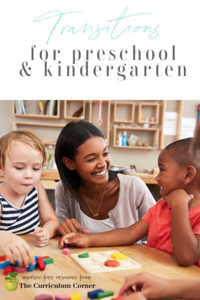 Transitions for Young Children - The Kinder Corner