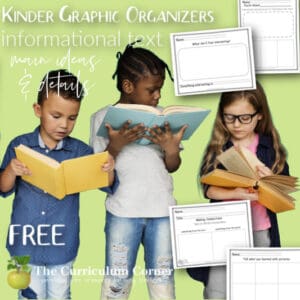 Graphic Organizers for Literature - The Kinder Corner
