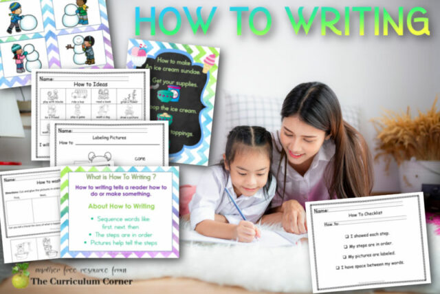 Unit of Study: How to Writing - The Kinder Corner