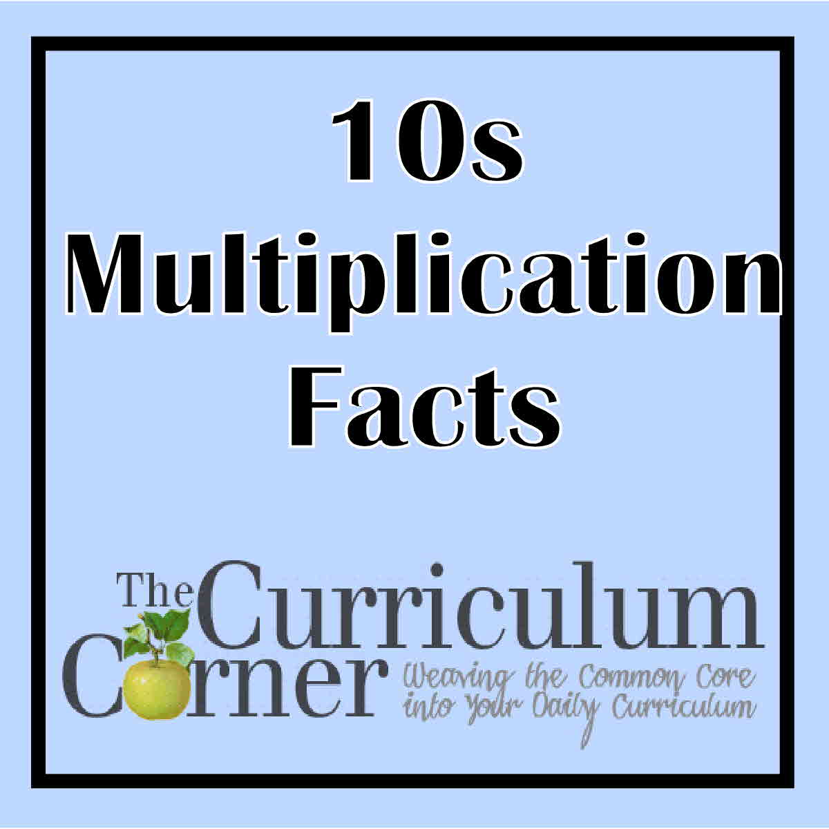 10s Multiplication Facts Tests